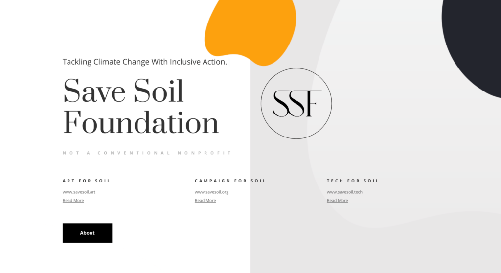About Us - Save Soil Foundation | Contributors To The #1 Global Goal To ...